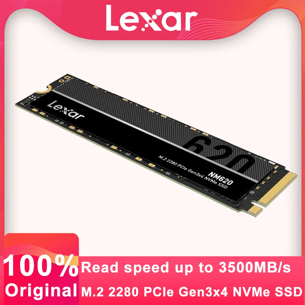 Lexar NM620 SSD M.2 NVME Hard Disk 256GB 512gb 1TB M2 2280 PCIe 3.0 ...