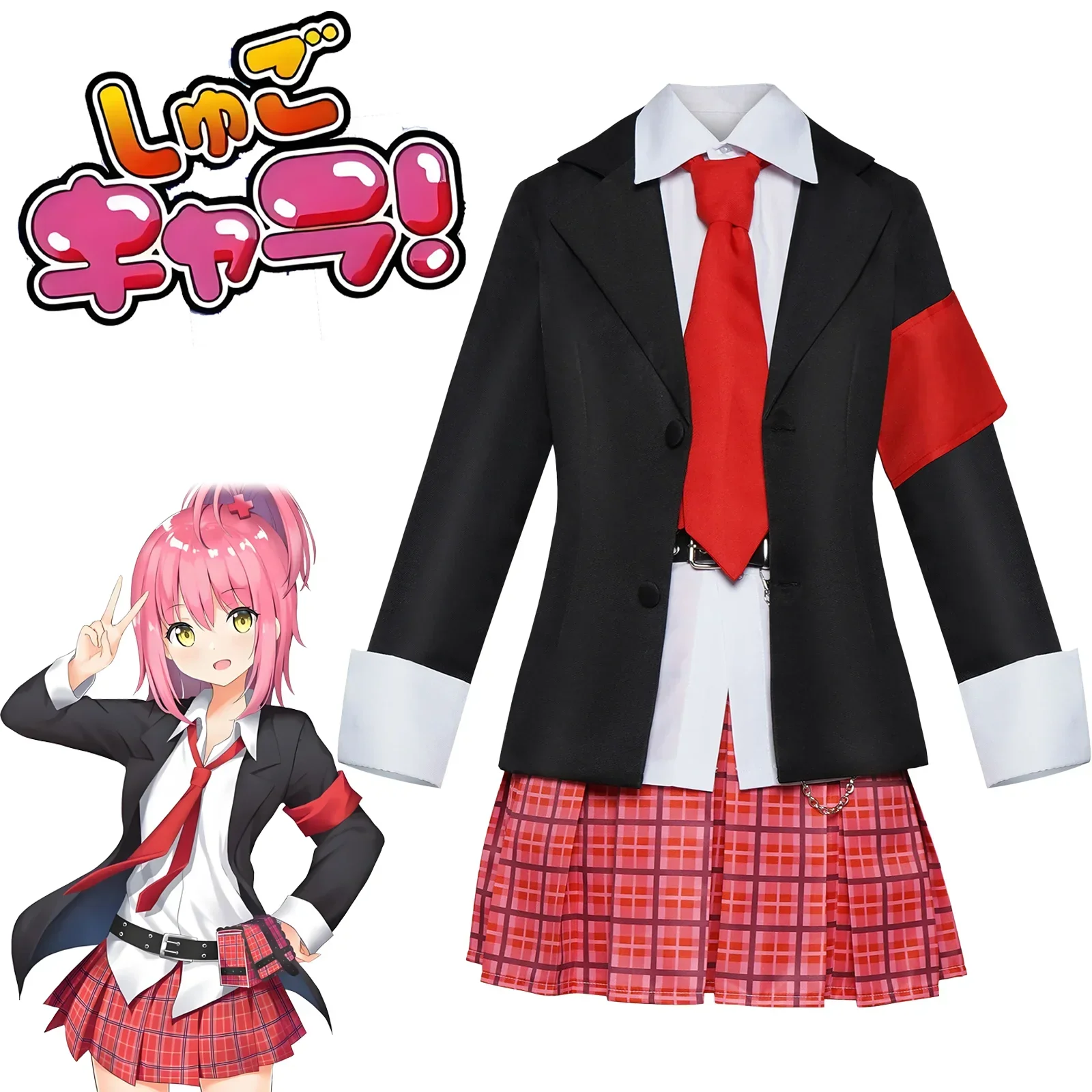 Anime-Shugo-Chara-Hinamori-Amu-Cosplay-Costume-Women-s-JK-High-School ...