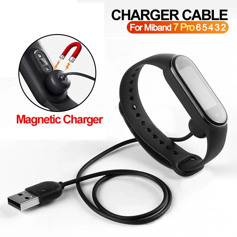 Magnetic Chargers for Xiaomi Mi Band 7 Pro Smart Watch Charger Pure ...