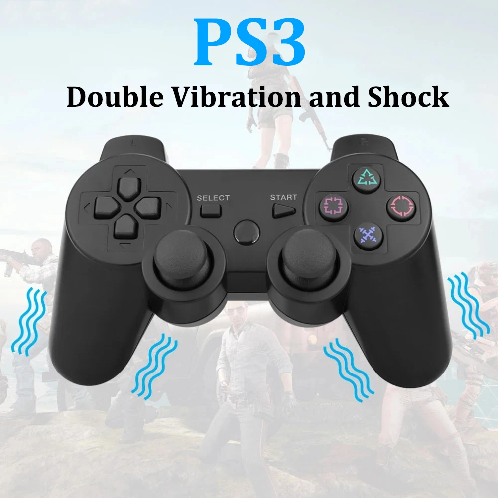 For-SONY-PS3-Controller-Support-Bluetooth-Wireless-Gamepad-for-Play-Station-3-Joystick-Console ...
