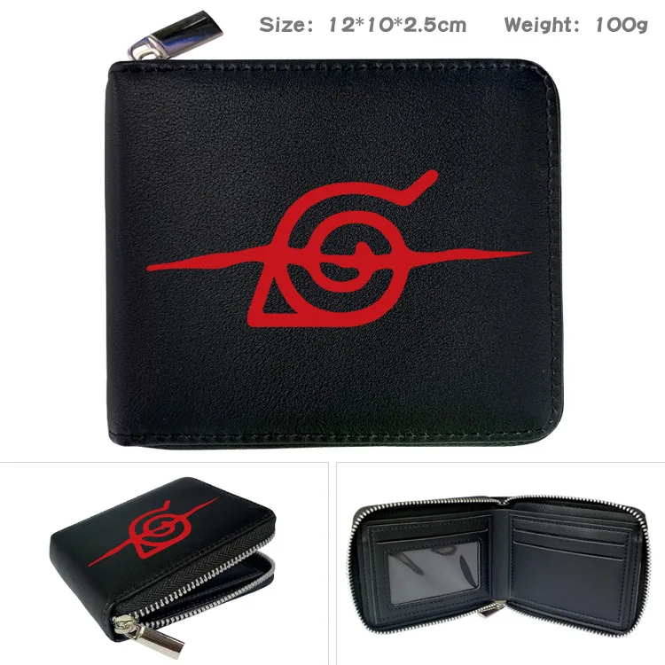 35 TYPE Naruto Coin Purse Anime Sasuke Kakashi Wallet Cartoon Ladies ...