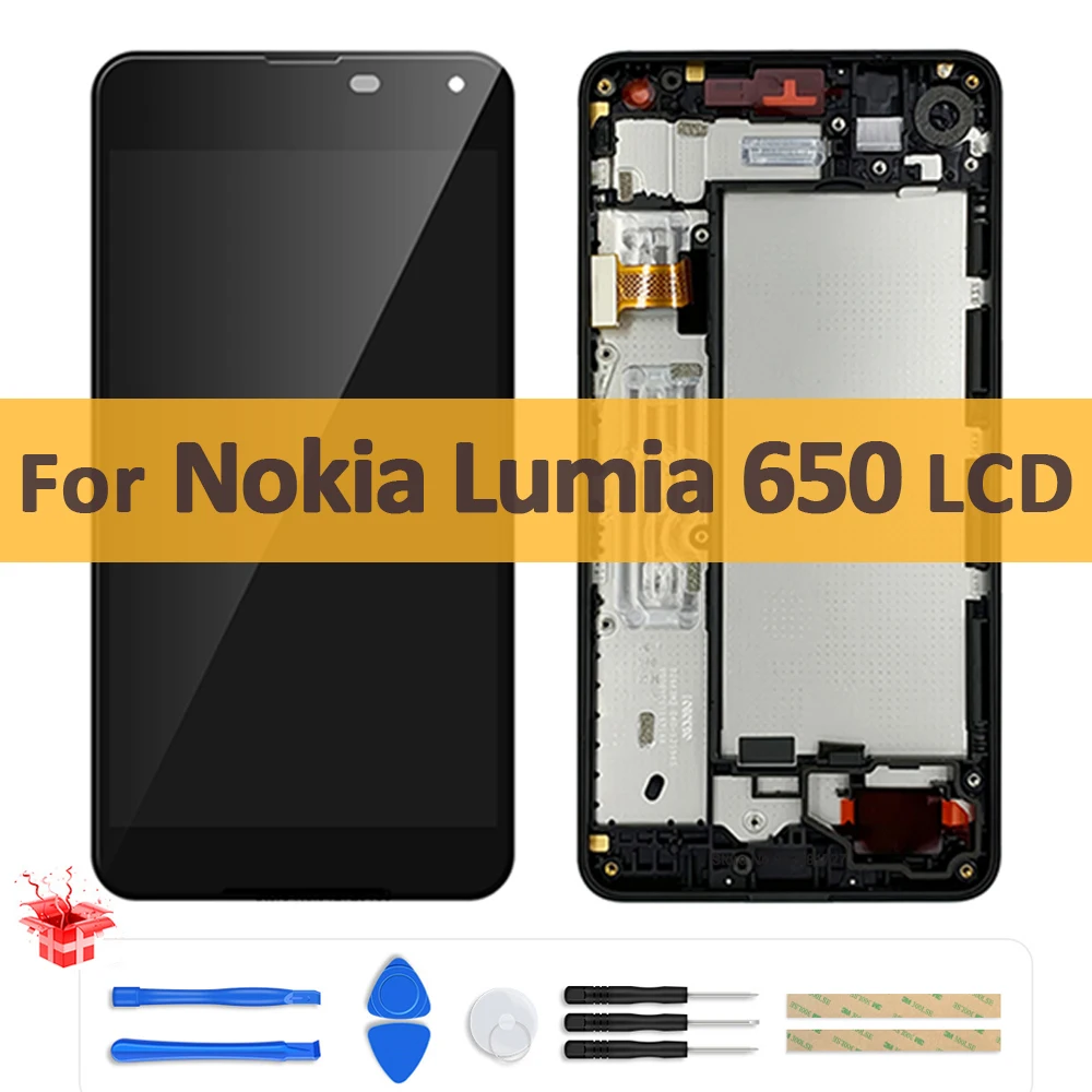 5.0" Original LCD Display For Microsoft Nokia Lumia 650 LCD RM-1152 RM ...