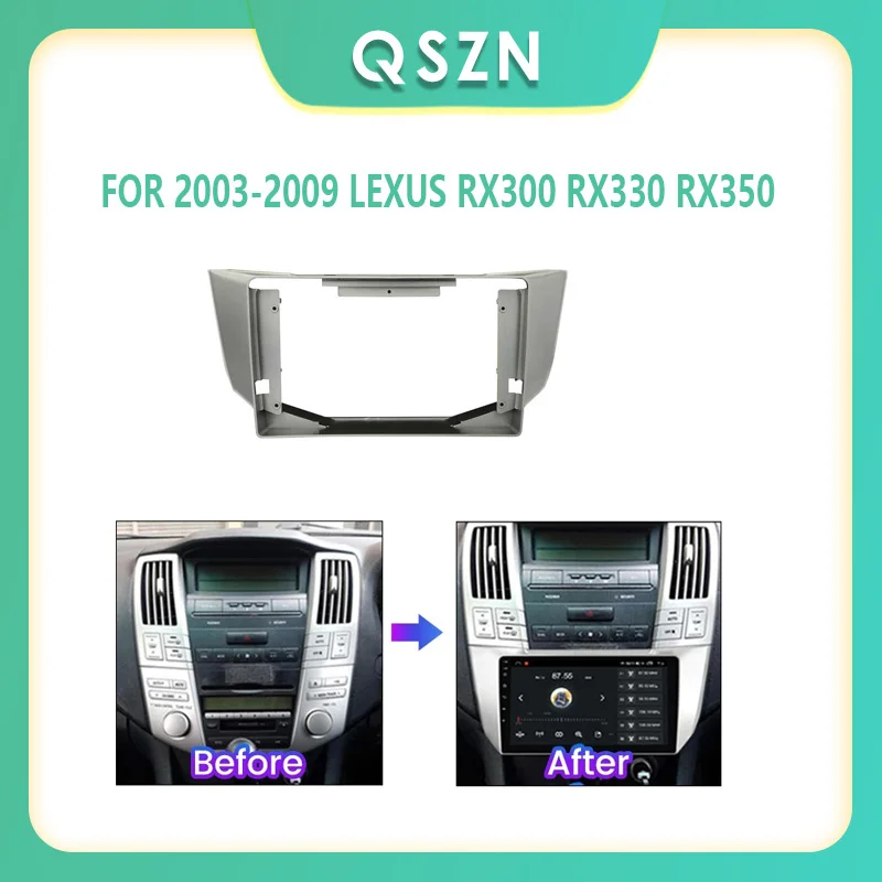 Android Car Radio Stereo Multimedia Dashboard Fascia Panel Frame Kit ...