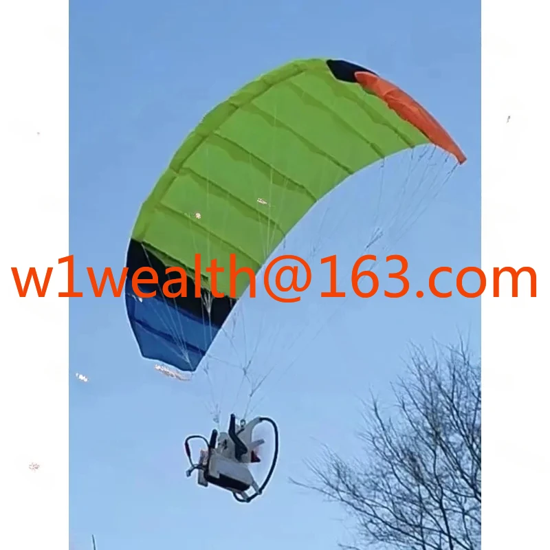 1.28-meter remote-controlled powered paraglider drone stunt flight ...