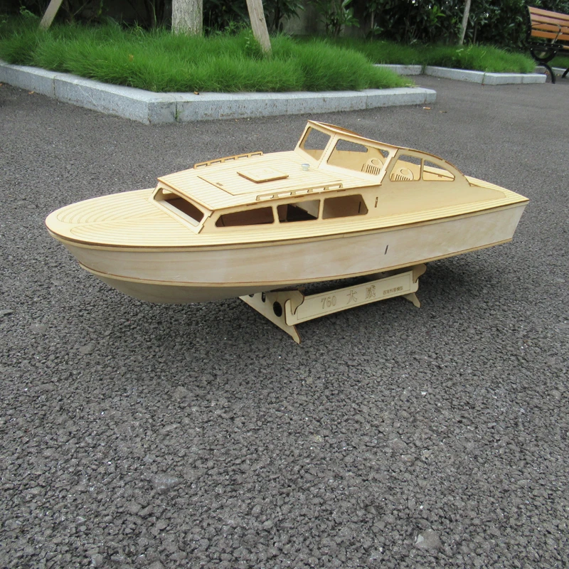 Assembled ship model kit wooden handmade ship model 760 Daweimin ship ...