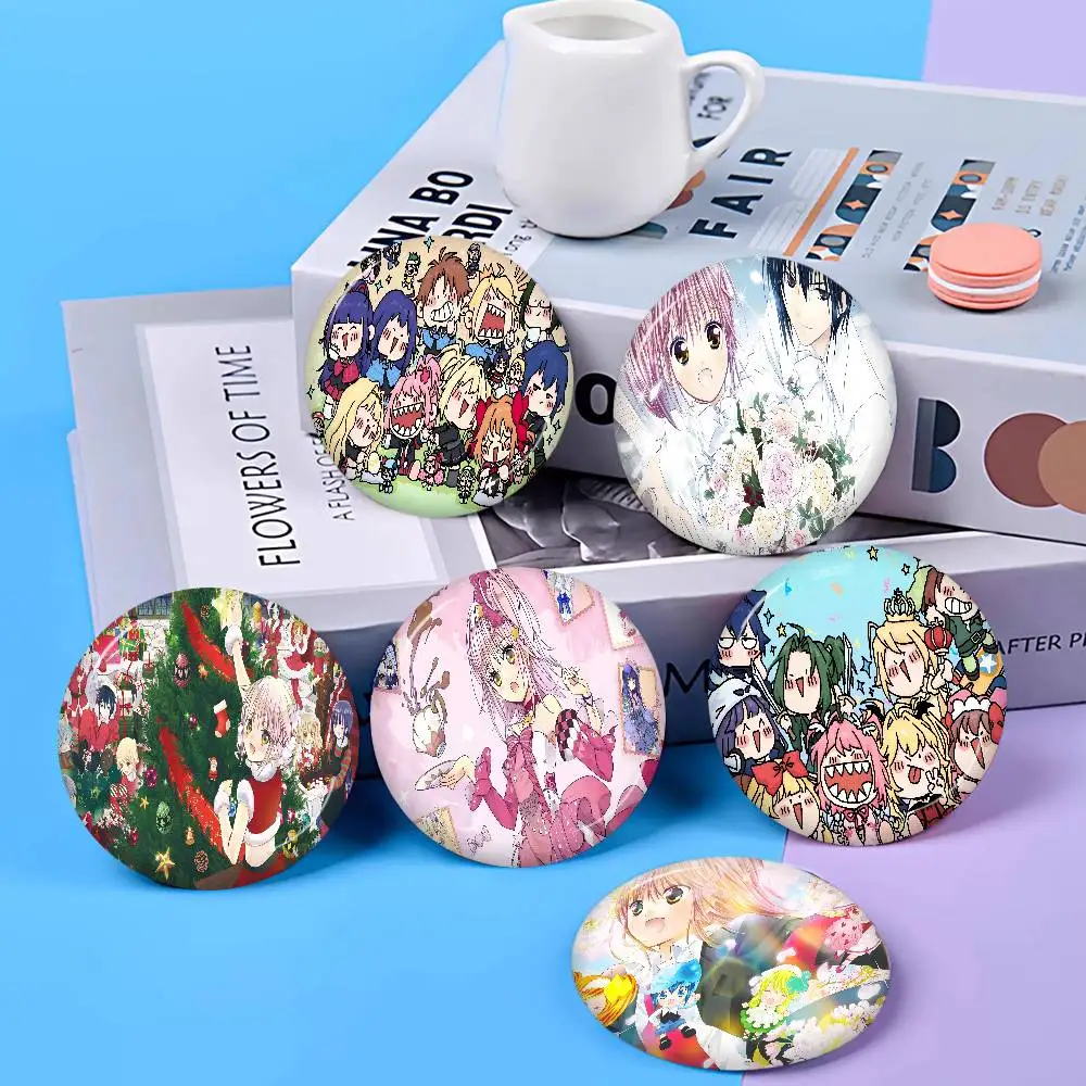 Shugo Chara Japan Cartoon 58mm Cute Anime Figure Icon Badge Handmade ...