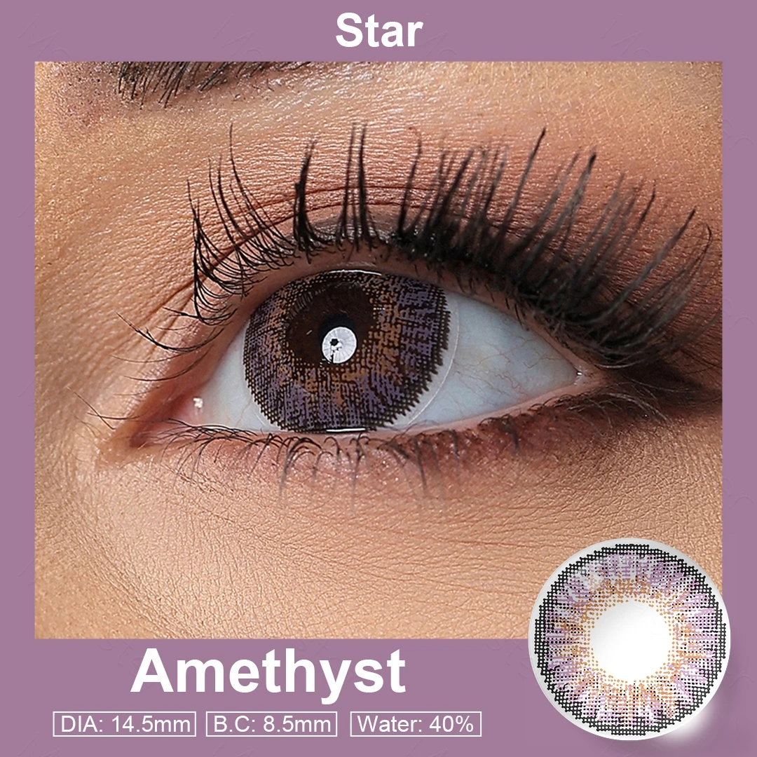 Real Amethyst Eye Color