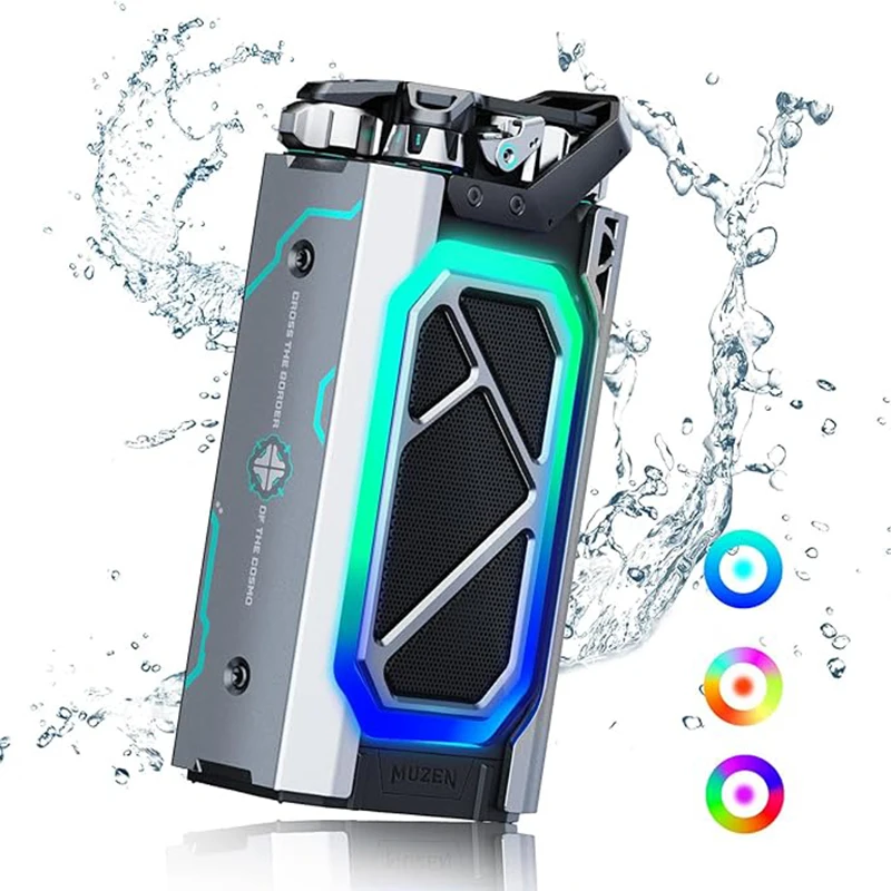 Muzen-original-Cyber-Shell-Portable-powerful-smart-Bluetooth-Speaker ...