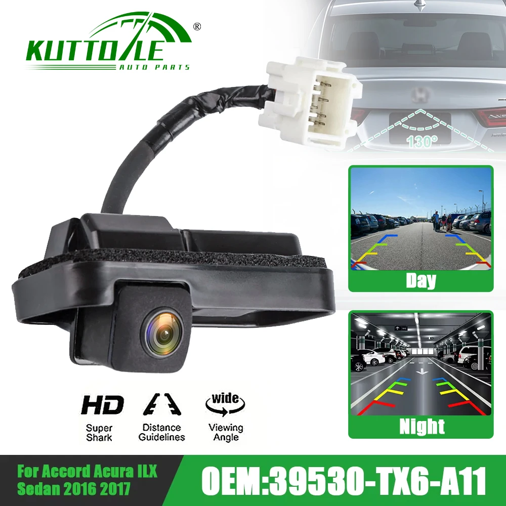 39530-TX6-A11 Rear View Backup Parking Assist Camera Reversing Car HD ...