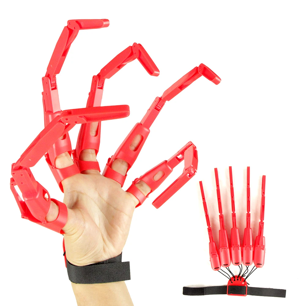 Wearable Scary Props 2-Pack Halloween Articulated Skeleton Fingers - 3D ...
