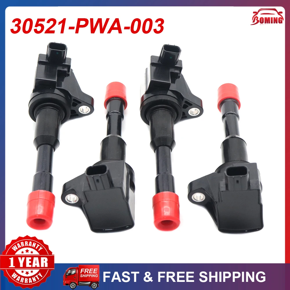 Ignition-Coil-30521-PWA-003-For-HONDA-CITY-CIVIC-7-8-VII-VIII-JAZZ-FIT ...