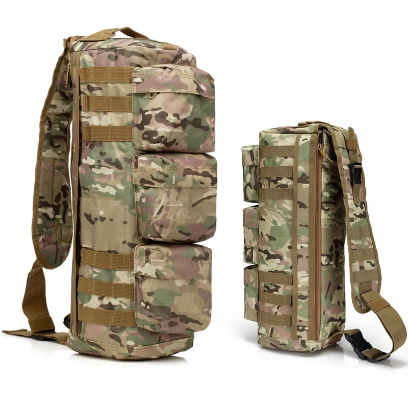 Tactical Airsoft MOLLE Backpack Assault Go Bag Shoulder Sling Military ...