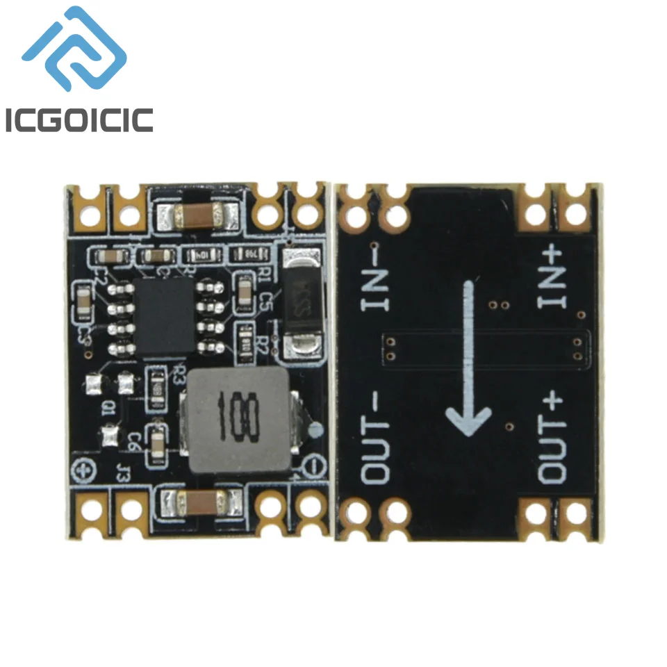 DC-DC 3A Buck Step-down Power Supply Module MP1584EN 5V-12V 24V to 5V 3 ...