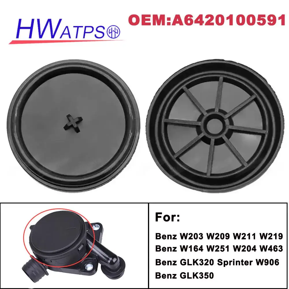 Oil-Separator-Diaphragm-Membrane-For-Mercedes-Benz-W204-W203-S204-W212 ...