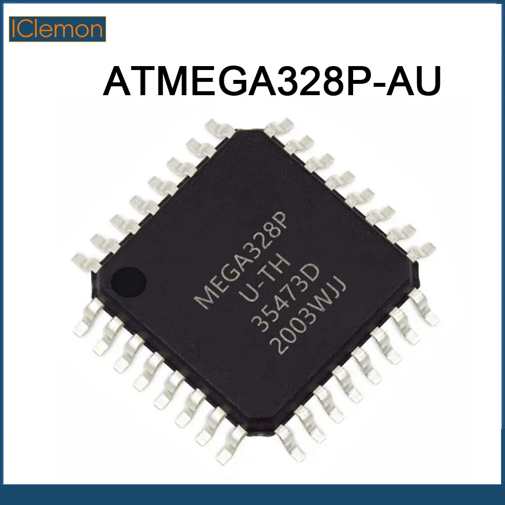 1-5-10PCS-ATMEGA328P-ATMEGA328P-AU-TQFP-32-328P-AU-8-bit ...