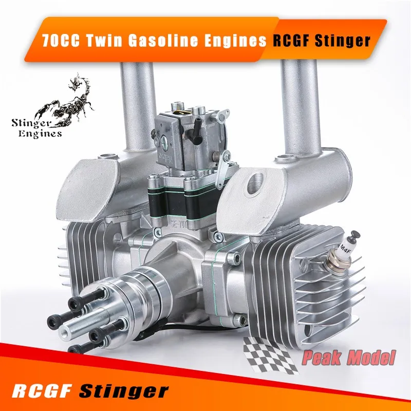 RCGF-STINGER-70CC-TWIN-2-Stroke-Engines-Rc-Model-Gasoline-Engines-Rc ...
