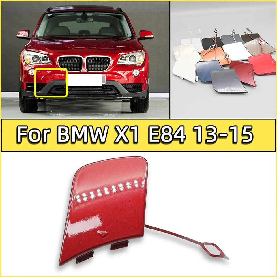 For-BMW-X1-E84-LCI-2013-2014-2015-Auto-Front-Bumper-Towing-Hook-Cover ...