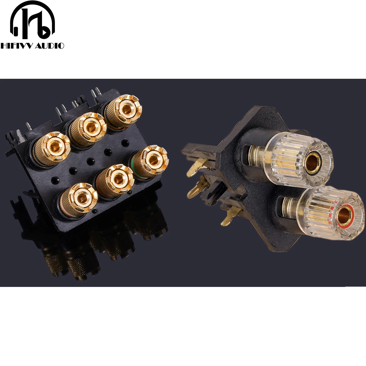 HIFI RCA Connector welding PCB board Cable Terminal Socket Post For ...