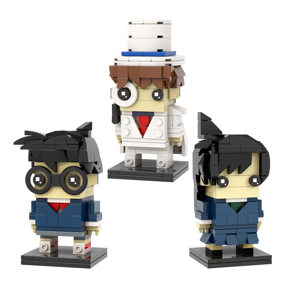 MOC-Conan-Edogawa-Ran-Brick-Anime-Comic-Figure-Detective-Compatible ...