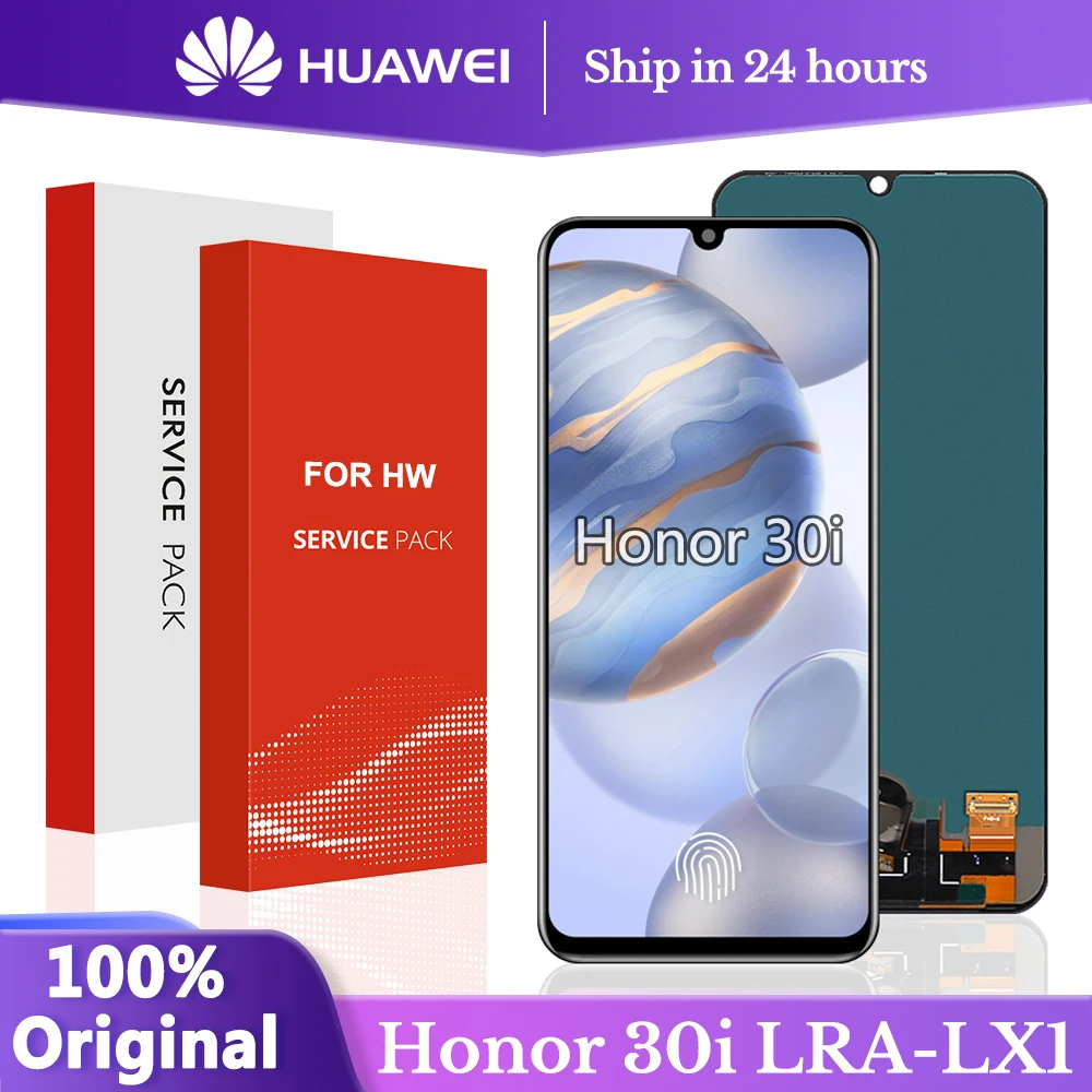 Pantalla LCD Original de 6,3 pulgadas para Huawei Honor 30i LRA LX1, montaje de digitalizador ...