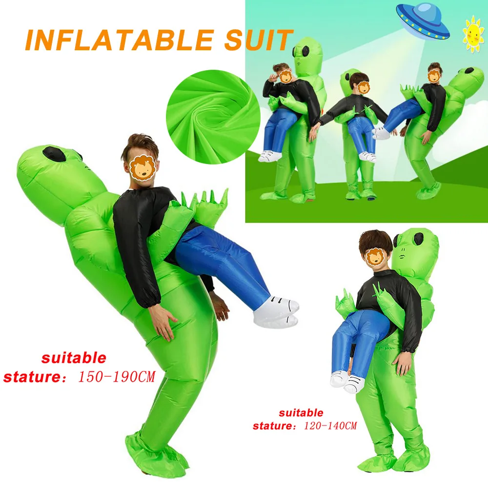 Traje-inflable-ET-Alien-para-adultos-disfraz-de-monstruo-alien-gena ...