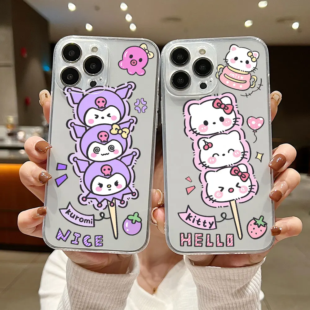 Kuromi-Cinnamoroll-Pachacco-Hello-Kitty-Phone-Case-For-Xiaomi-Redmi ...