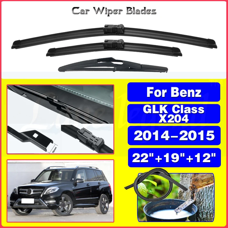 Car-Front-Rear-Wiper-Blades-For-Mercedes-Benz-GLK-Class-X204-2014-2015 ...