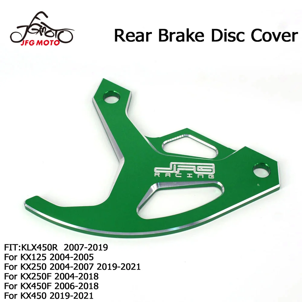 Motorcycle-CNC-Green-Guard-Rear-Brake-Disc-Rotor-Protector-Cover-For ...