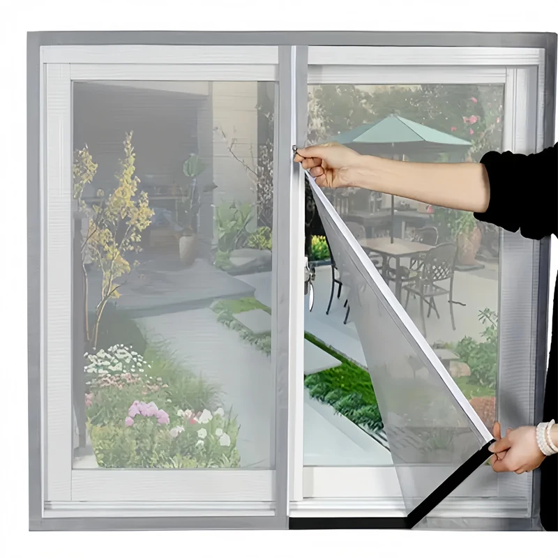 Self-adhesive-zipper-mosquito-nets-interior-window-screens-high-density ...