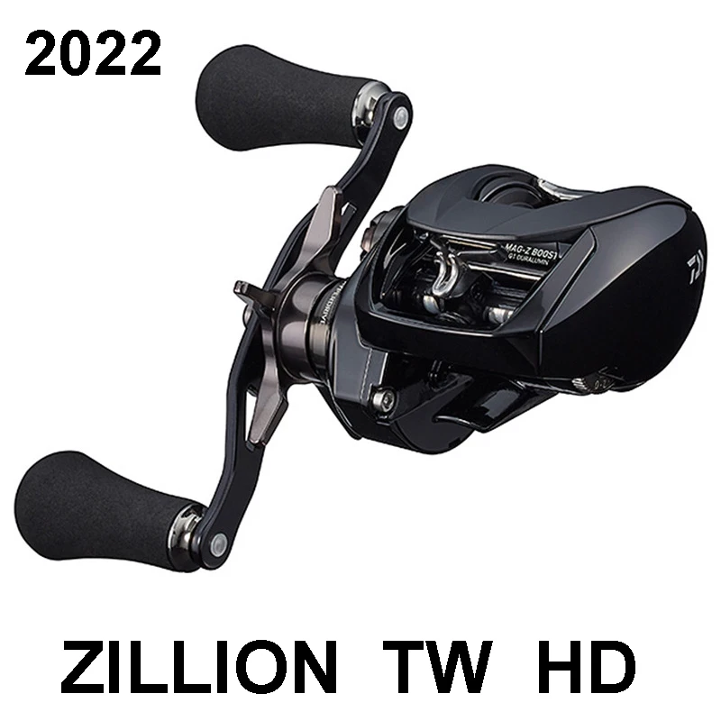2022 오리지널 NEW DAIWA ZILLION TW HD 1000H 1000XH 1000XHL 오른쪽 또는 왼쪽 손 롱 샷 해수 베이트 캐스팅 릴 낚시 휠 ...