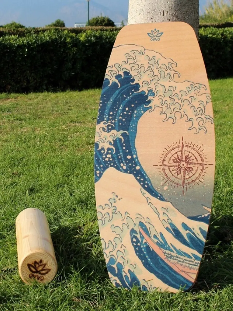 Wave-Balance-Board-Surf-Skate-Fitness-Yoga-Skateboard-Snowboard ...