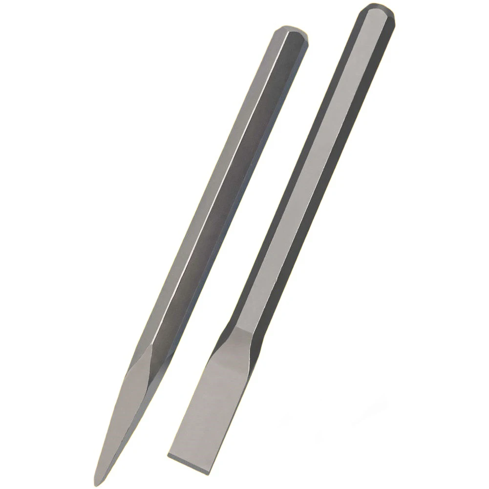 1/2pcs Stone Chisel Masonry Chisel Flat Chisel Pointed Handmade Stone ...