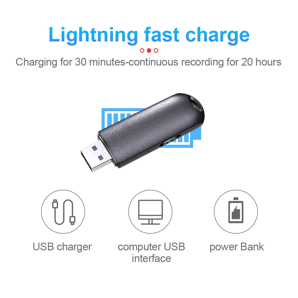 16G - Q62 Mini USB Digital Audio Voice Recorder Dictaphone Flash Drive ...