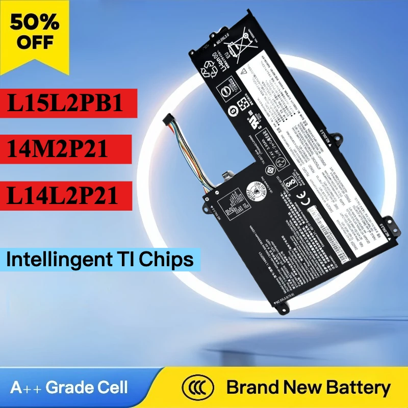 L14M2P21 L14L2P21 Laptop Battery For Lenovo IdeaPad Yoga 500-15ISK 510S ...