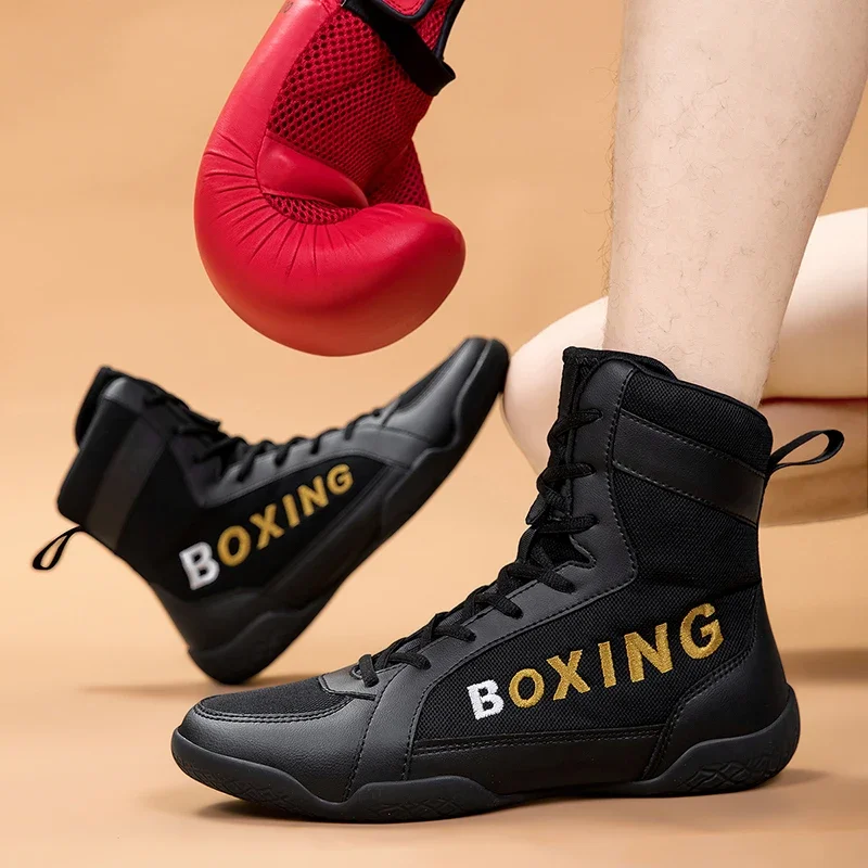 Boxing Shoes Men Professional Lightweight Sneakers Wrestling Luxury ...