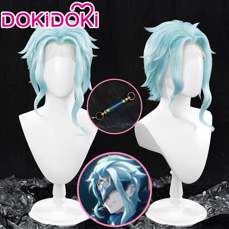 IN-STOCK-Il-Dottore-Wig-Game-Genshin-Impact-Fatui-Harbinger-Cosplay-Wig ...