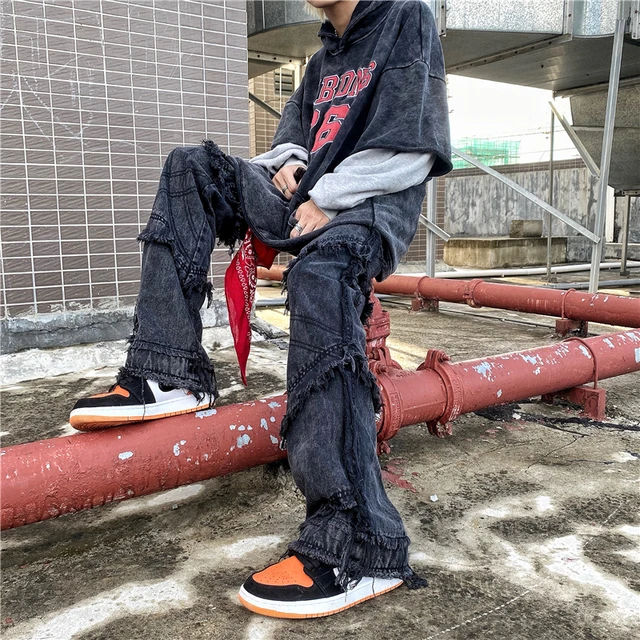 Backwards Jean Pants