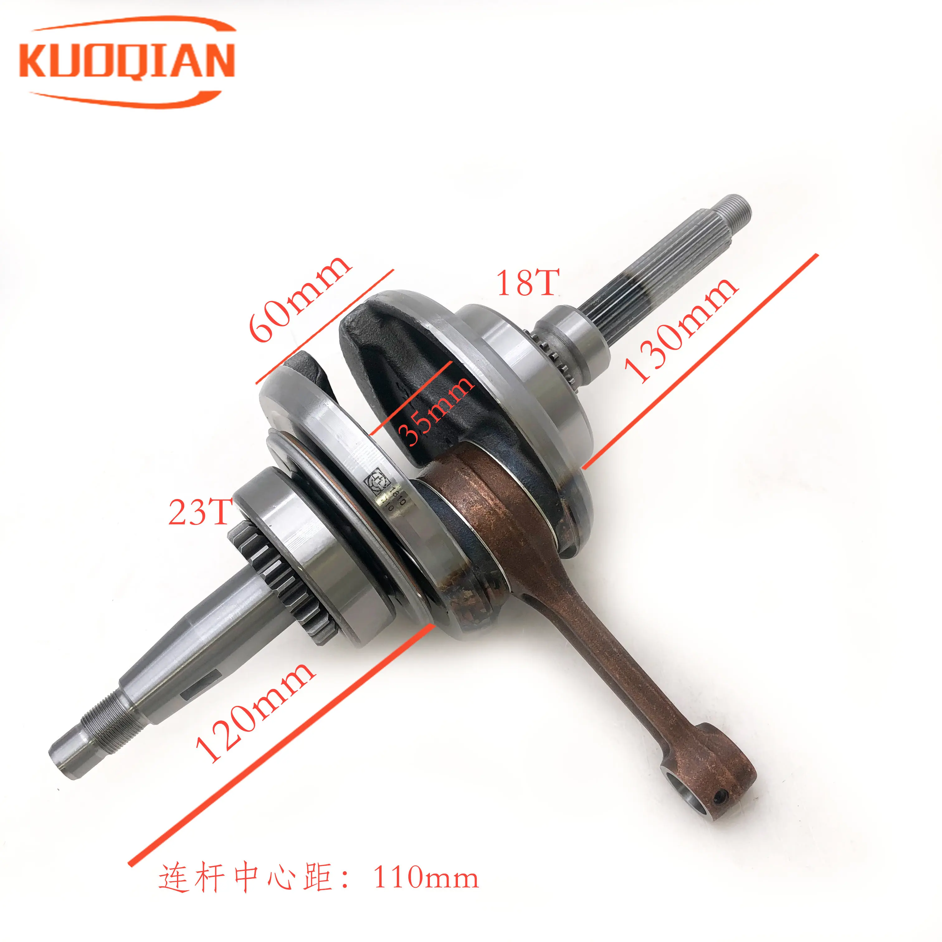 Original Linhai Crankshaft For 260 300 YP VOG Manco talon Scooter Go ...