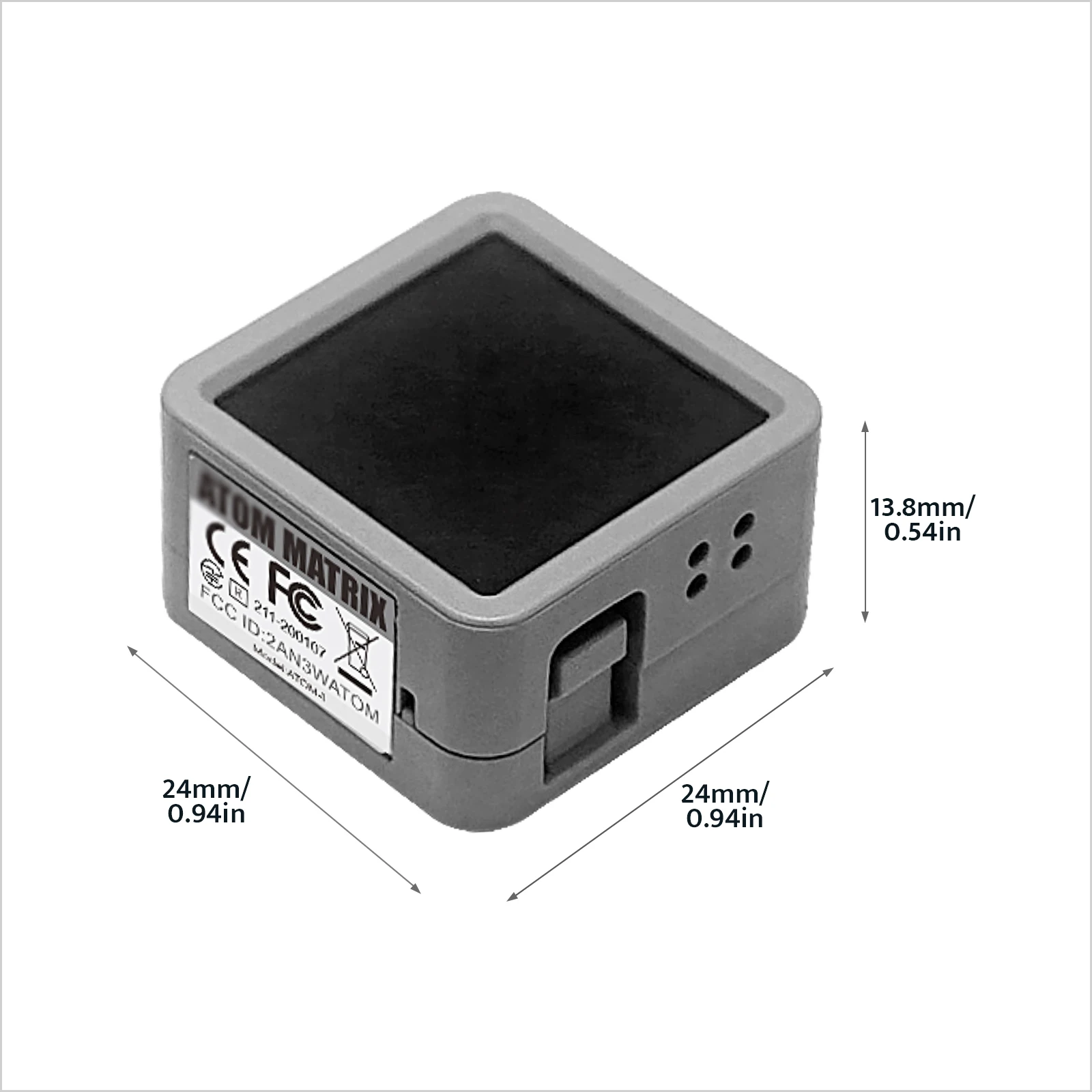M5Stack Official ATOM Matrix ESP32 Development Kit Built-in MPU6886 ...