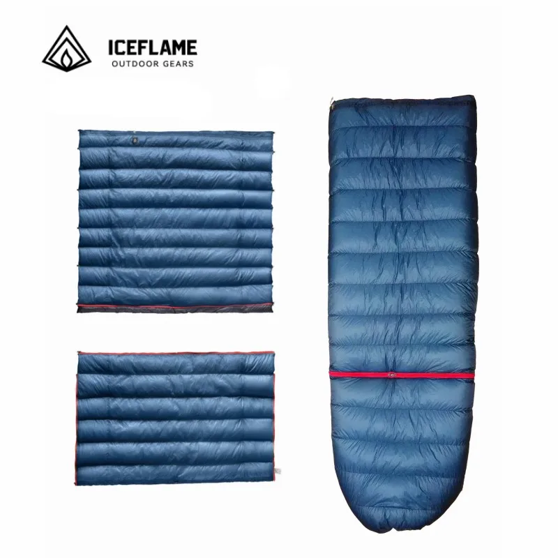 Ice Flame UL Split White Goose Down Multifunctional Ultralight Version ...