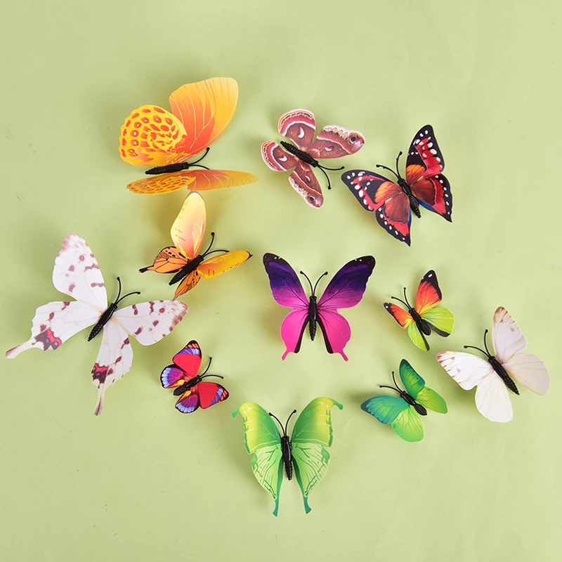 12pcs-Butterfly-Magnets-Stickers-Kitchen-Magnets-Refrigerator-Home ...