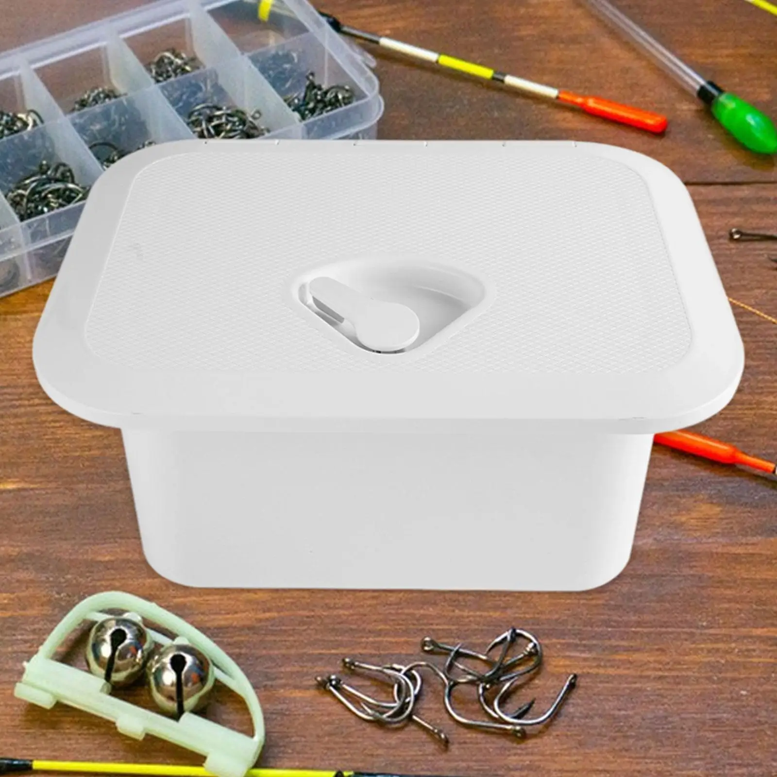 Marine Deck Storage Box Organizer Lockable Boat Accessory for Yacht ...