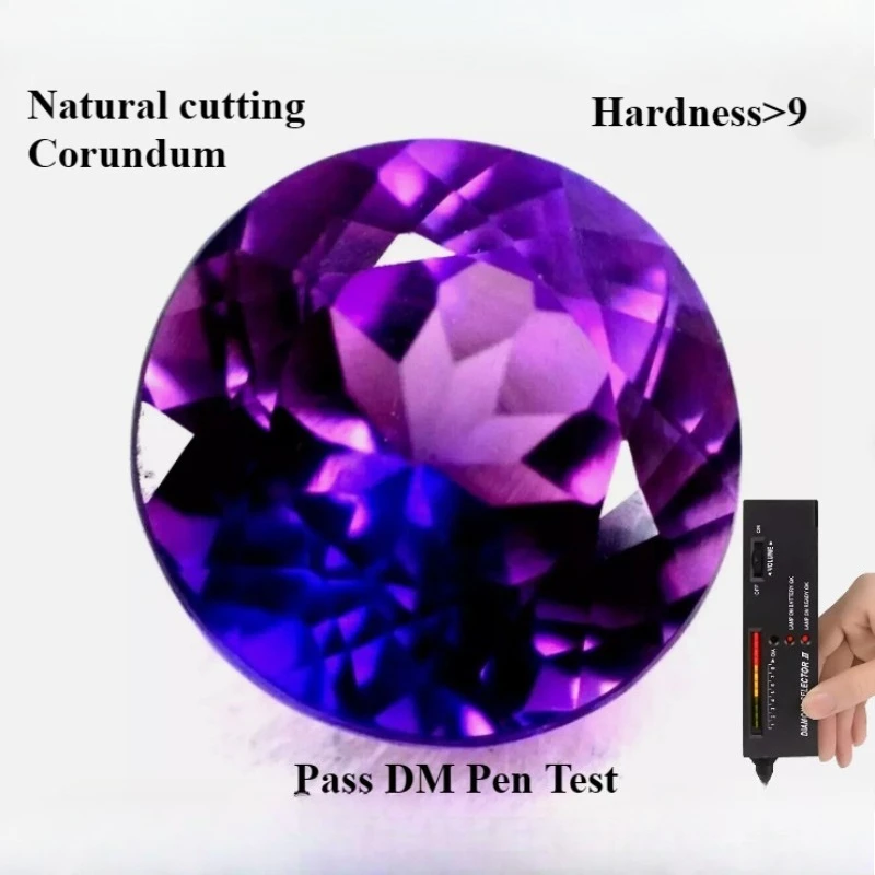 synthetic corundum high quality simulate round natural gemstones ...