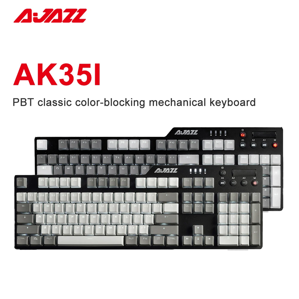 AJAZZ-AK35I-Gaming-Mechanical-Keyboard-104-Keys-Full-Hot-Swappable ...