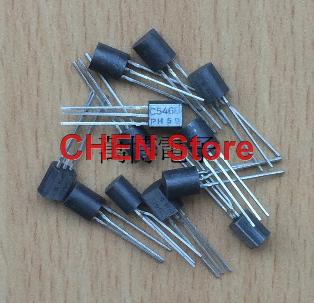 10 pces ph bc546b para 92 transistor bc546 áudio amplificador de ...