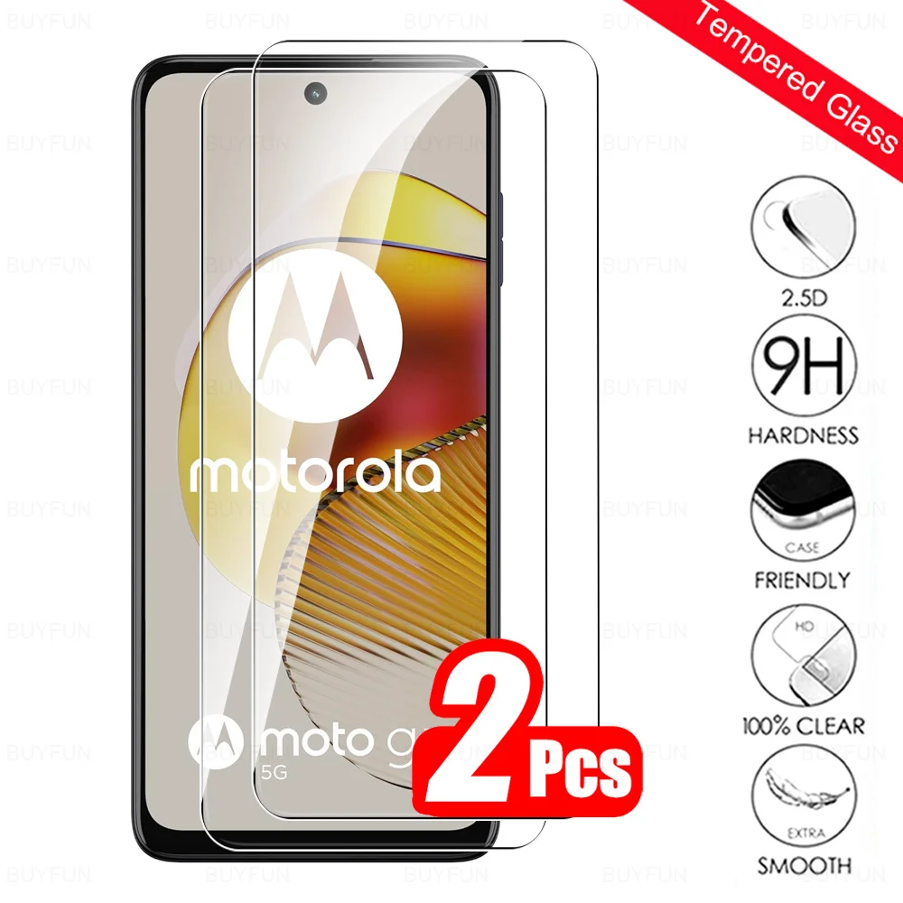 2Pcs Protection Glass For Motorola Moto G84 G54 G14 G22 G23 G42 G52 G53 ...