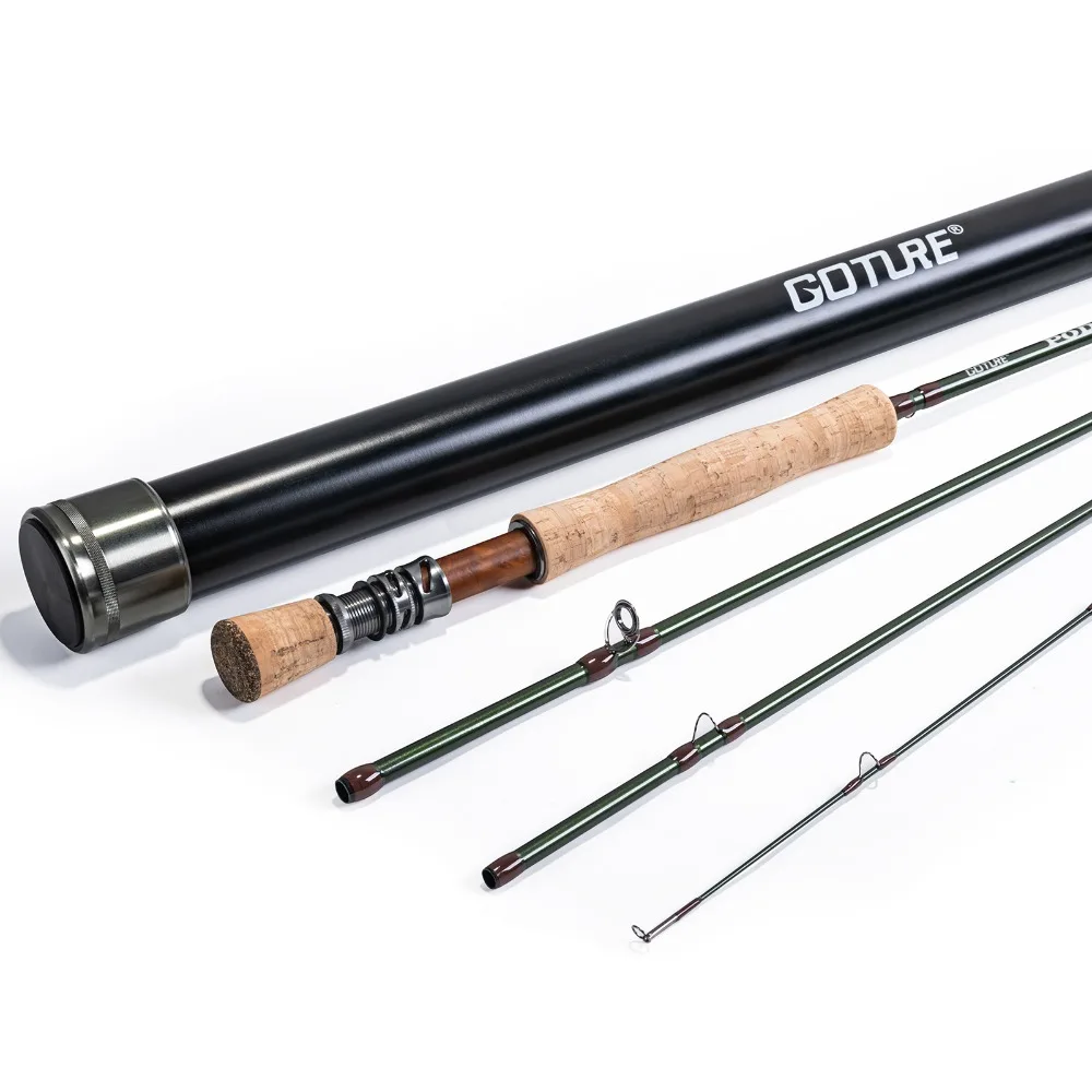 Goture 2.7m Carbon Fiber Super Light Fly Fishing Rod #4 #5 #7 #8 4 ...