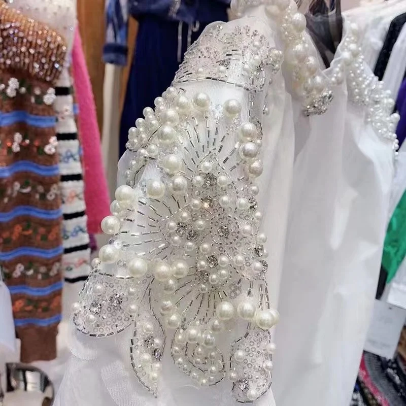 Chemise-de-Luxe-en-Coton-Blanc-et-Noir-pour-Femme-Blouse-Surdimensionn ...