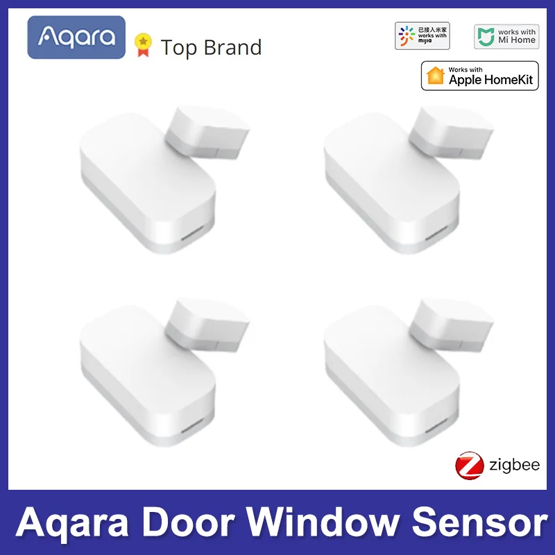 Aqara Sensor de puerta y ventana Zigbee, conexión inalámbrica, Mini ...