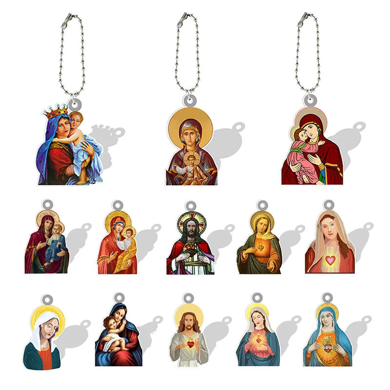 Jewelry Decoration Bag | Acrylic Keychains | Pendant Keychains | Jesus ...